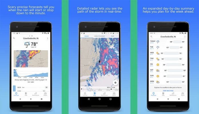 12 Free Best Weather App for Android in 2021 | Get Android Stuff